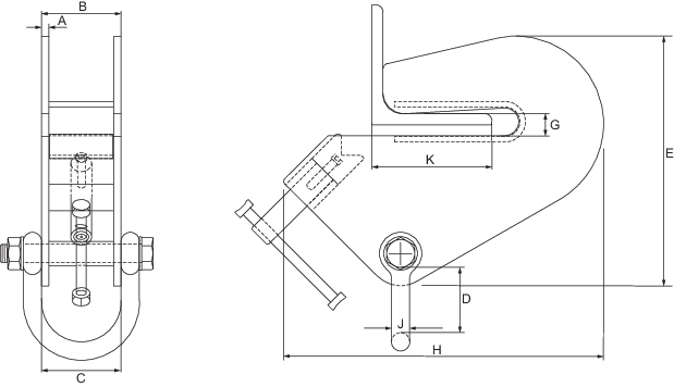 Superclamp AC Series - Adjustable Beam Clamps for Semi-permanent ...