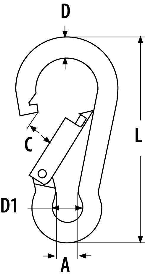 Carabiner AISI-316 | REMA