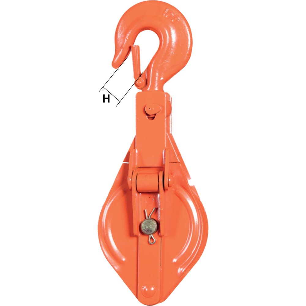 KBH steel wire rope snatch block | REMA