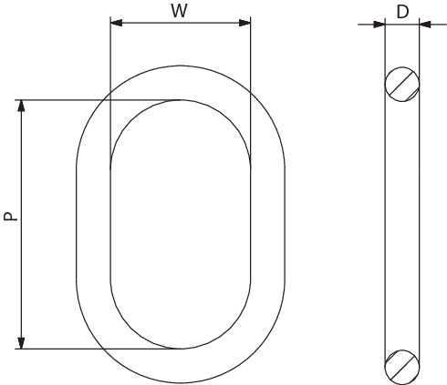 RCM Masterlink for 1-2 Legs AISI 316 | REMA
