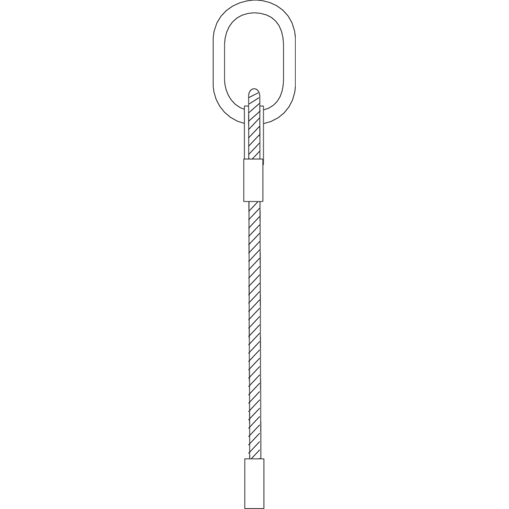 Wire rope slings 1-leg with chain components | REMA