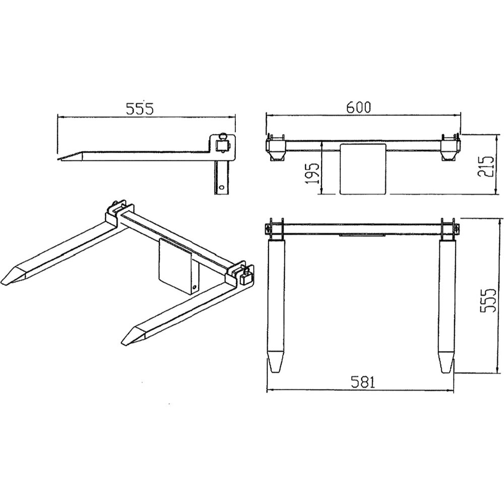 BD2 - Élevateur manual portable et pliant | REMA